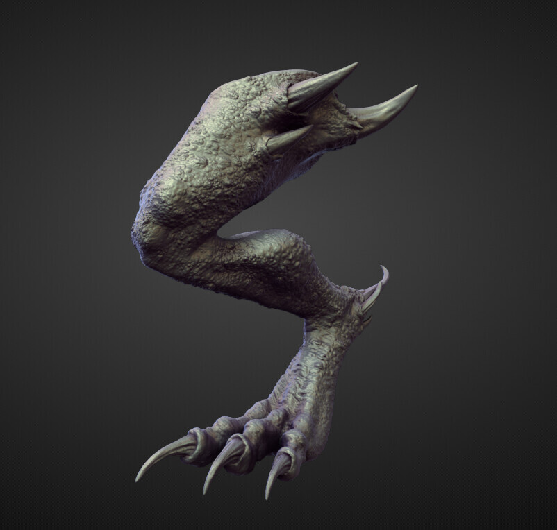 ArtStation - LEG37 high poly sculpt | Resources