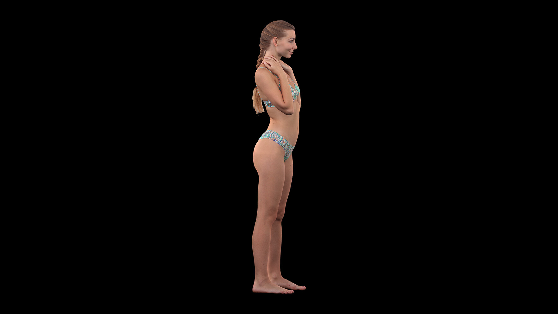 ArtStation - Raw Daily Pose Scan | Arina Shy Underwear | Resources