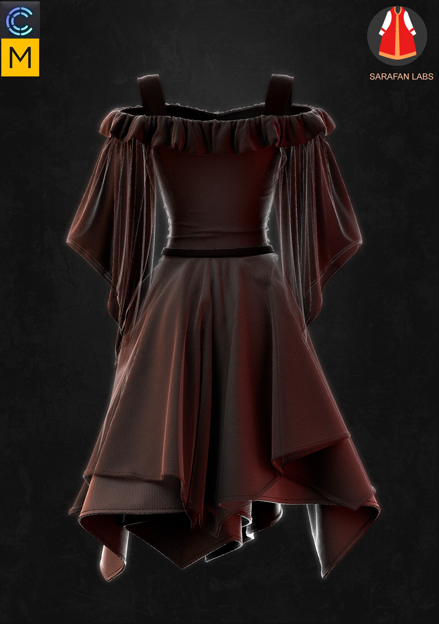 ArtStation - Set of Women`s Dress | Game Assets