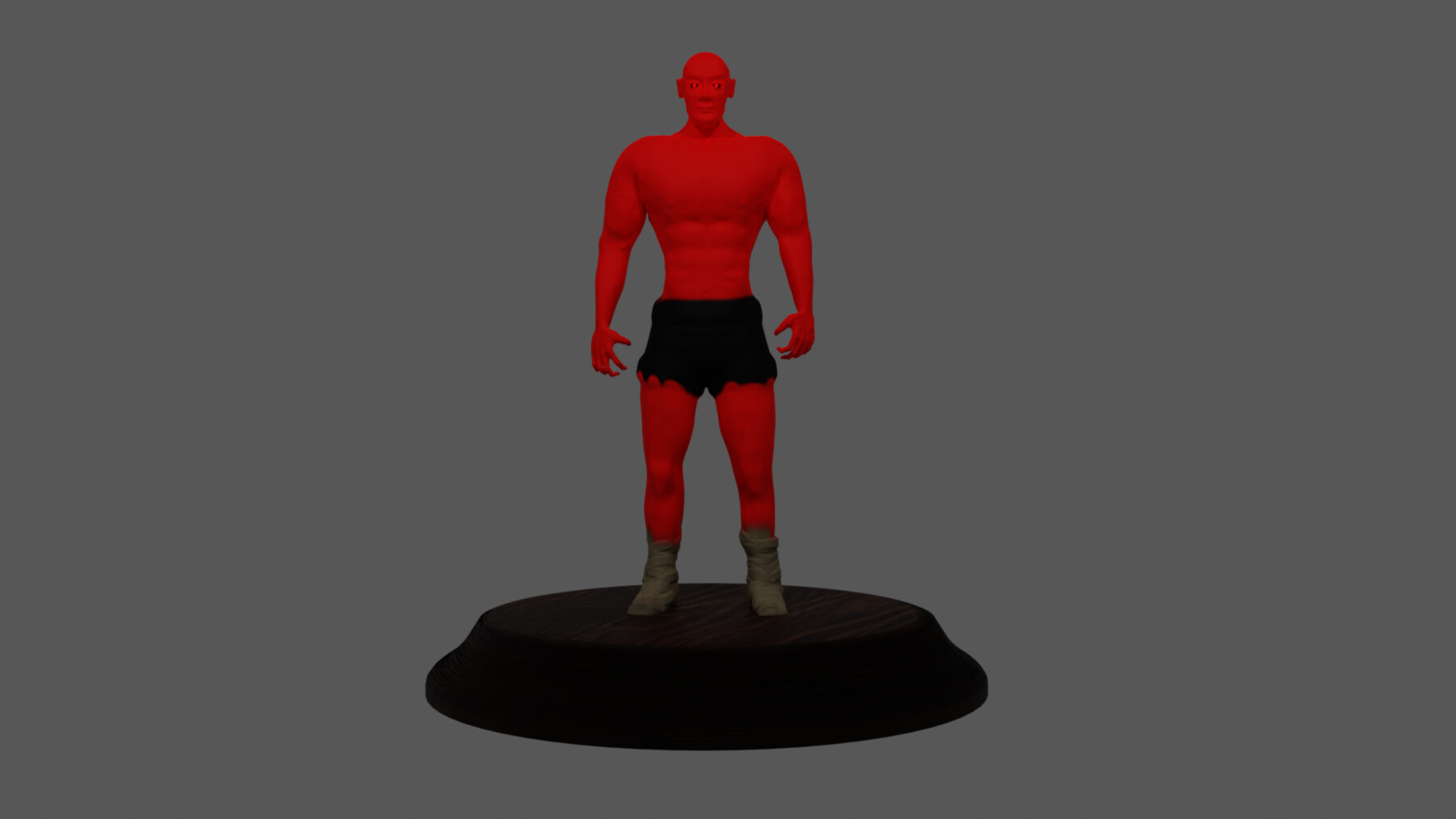 ArtStation - Red Man 3D model | Game Assets