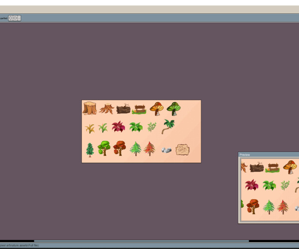 ArtStation - 19 detailed pixel 2D Nature game assets | Game Assets