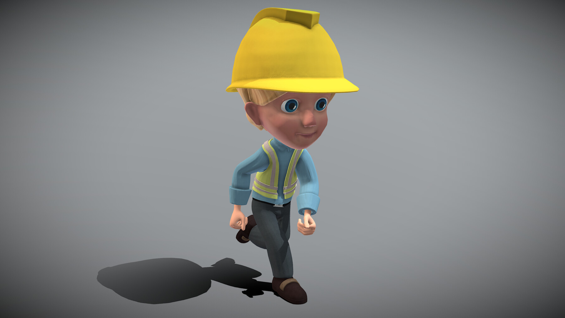 ArtStation - Cartoon Worker | Game Assets