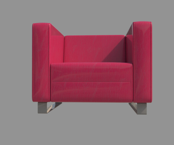 ArtStation - Living Room SIngle Sofa | Resources