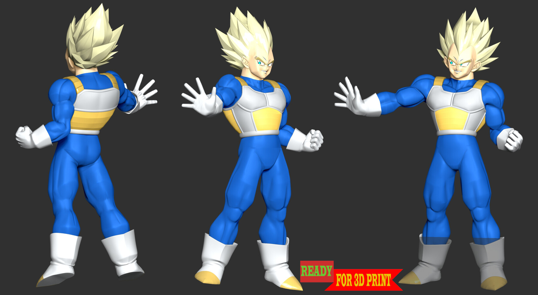 ArtStation - Vegeta SSJ - Dragon Ball | Resources