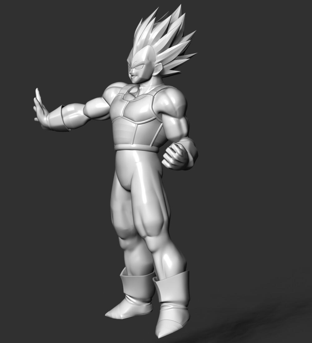 ArtStation - Vegeta SSJ - Dragon Ball | Resources