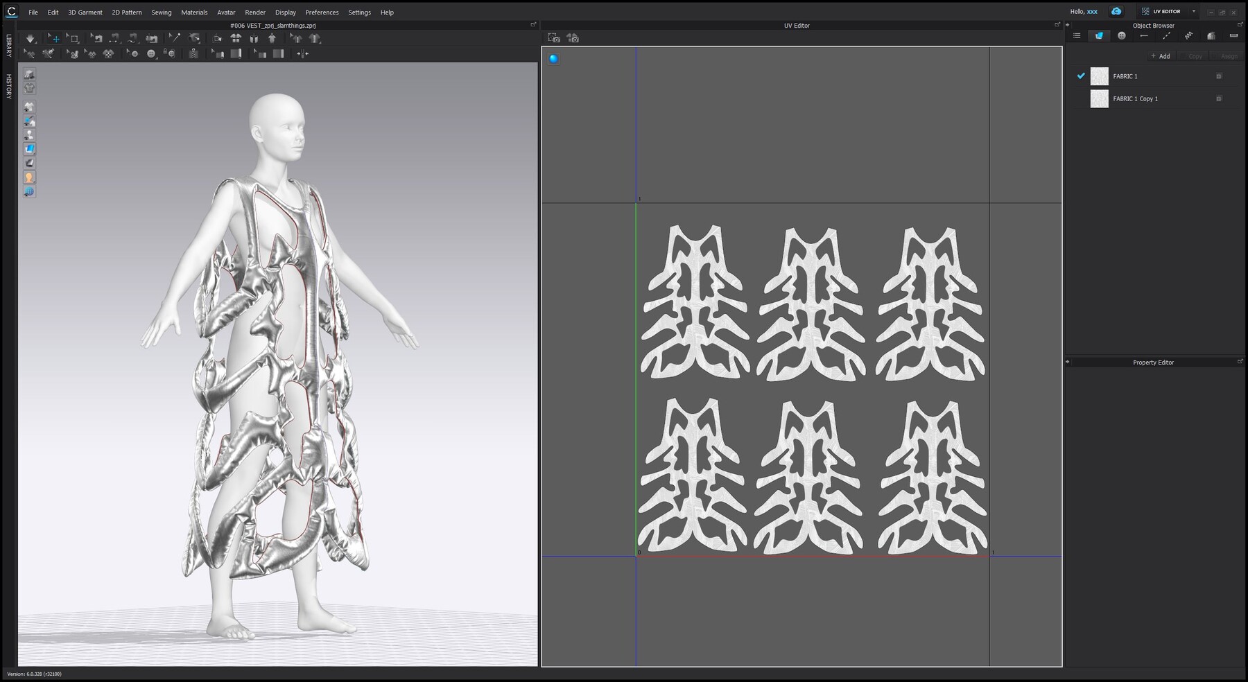 ArtStation - Streetwear Armor Skeleton Vest #006 - Clo 3D / Marvelous ...