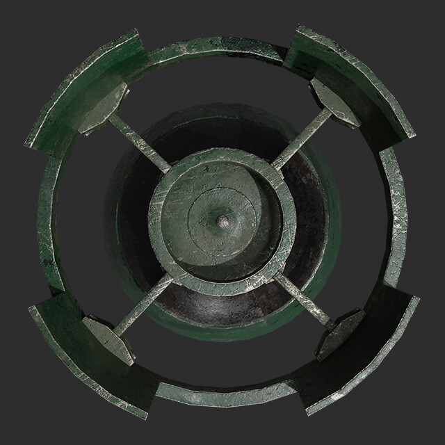 ArtStation - Fallout Mini Nuke 3D model Free | Resources