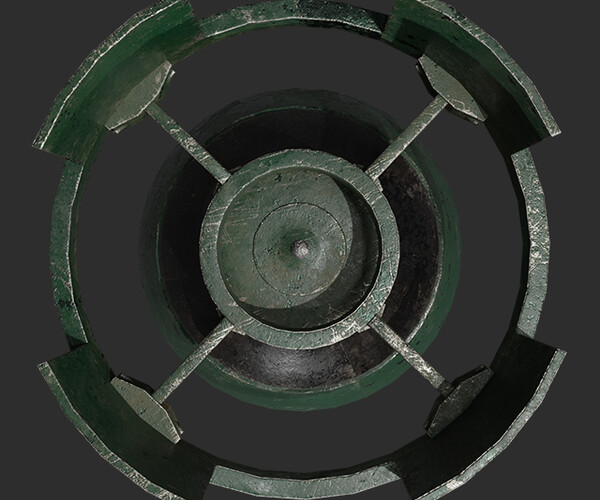 ArtStation - Fallout Mini Nuke 3D model Free | Resources