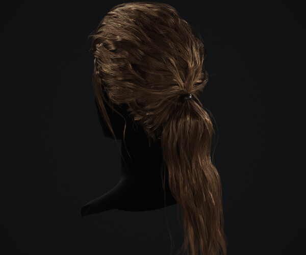 ArtStation - Real_time hair 2 + UE5 data | Game Assets