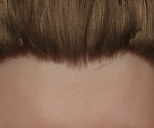 ArtStation - Real_time hair 2 + UE5 data | Game Assets