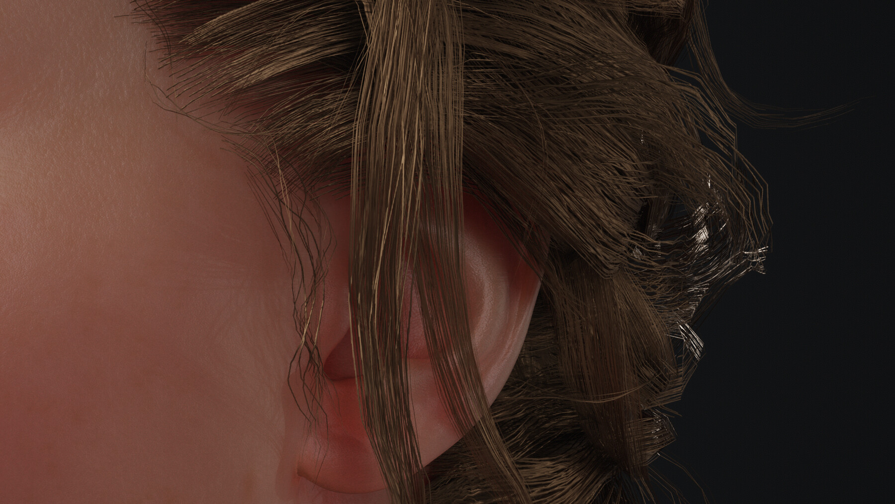 ArtStation - Real_time hair 2 + UE5 data | Game Assets
