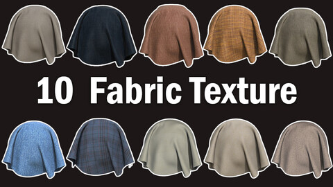 ArtStation - 10 Fabric Texture Vol. 12 | Resources