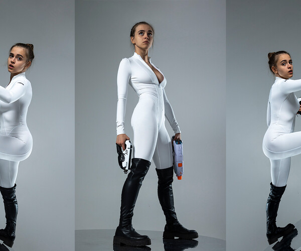 ArtStation - Action Female Hero | Resources