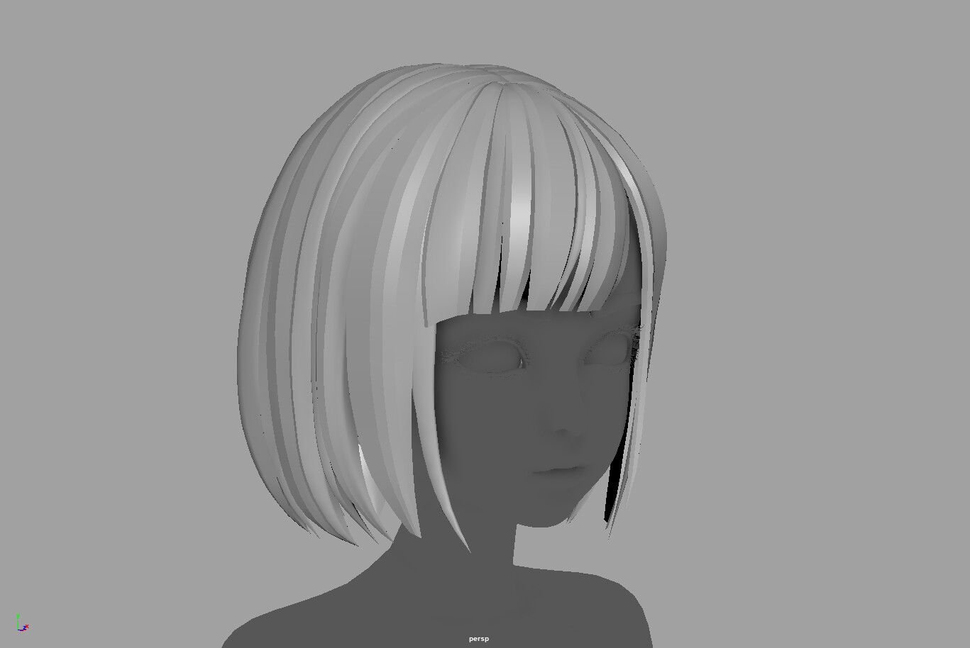 ArtStation - 4 cartoon Loli Beautiful Female stylish Hairstyles ...
