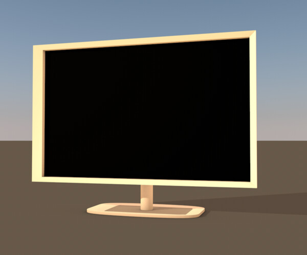 ArtStation - Monitor Model | Artworks