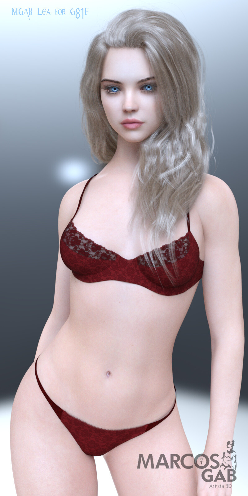 ArtStation - MGAB Lea for Genesis 81 Female | Resources