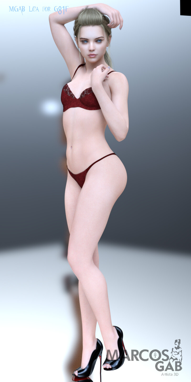 ArtStation - MGAB Lea for Genesis 81 Female | Resources