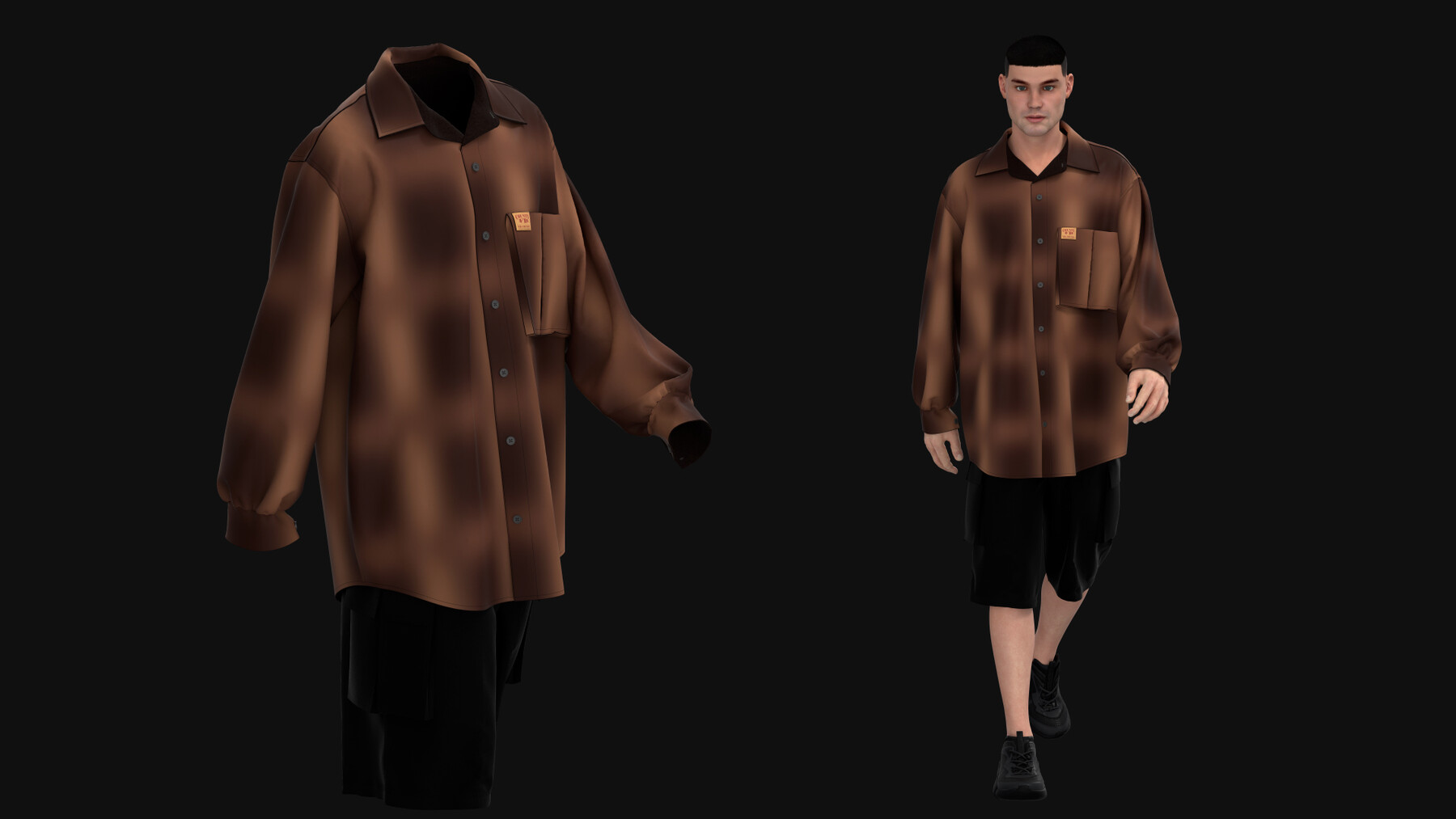 ArtStation - Man's Shirt Outfit | Game Assets