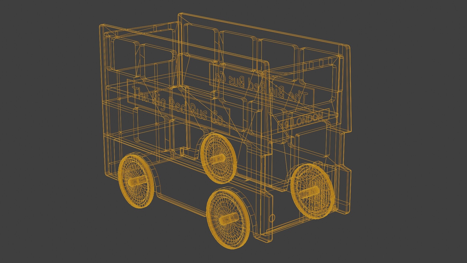 ArtStation - Toy Bus 3D Model | Game Assets