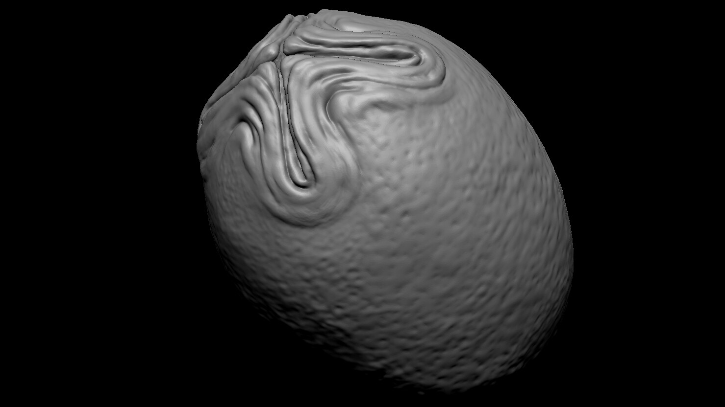 ArtStation - 3D PRINTABLE ALIEN EGG OVOMORPH 1979 WITH ROOTS AND FLAT ...