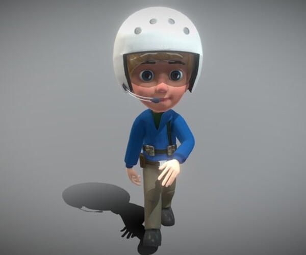 ArtStation - Cartoon Pilot | Game Assets