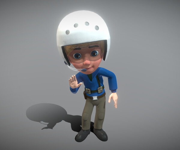 ArtStation - Cartoon Pilot | Game Assets