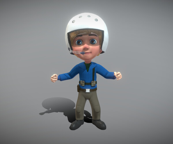 ArtStation - Cartoon Pilot | Game Assets