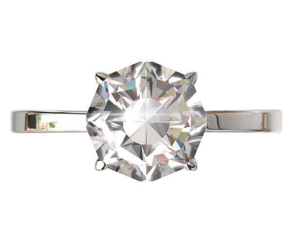 ArtStation - 3D SOLITAIRE DIAMOND RING | Resources
