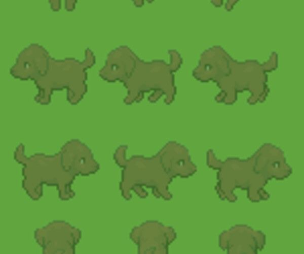 ArtStation - Pixel Dog Animations | Game Assets