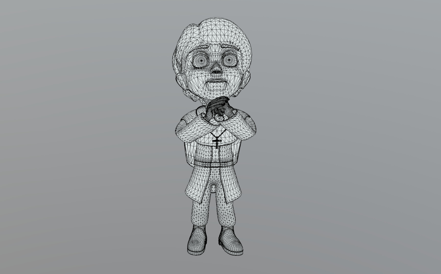 ArtStation - Cartoon Priest | Game Assets