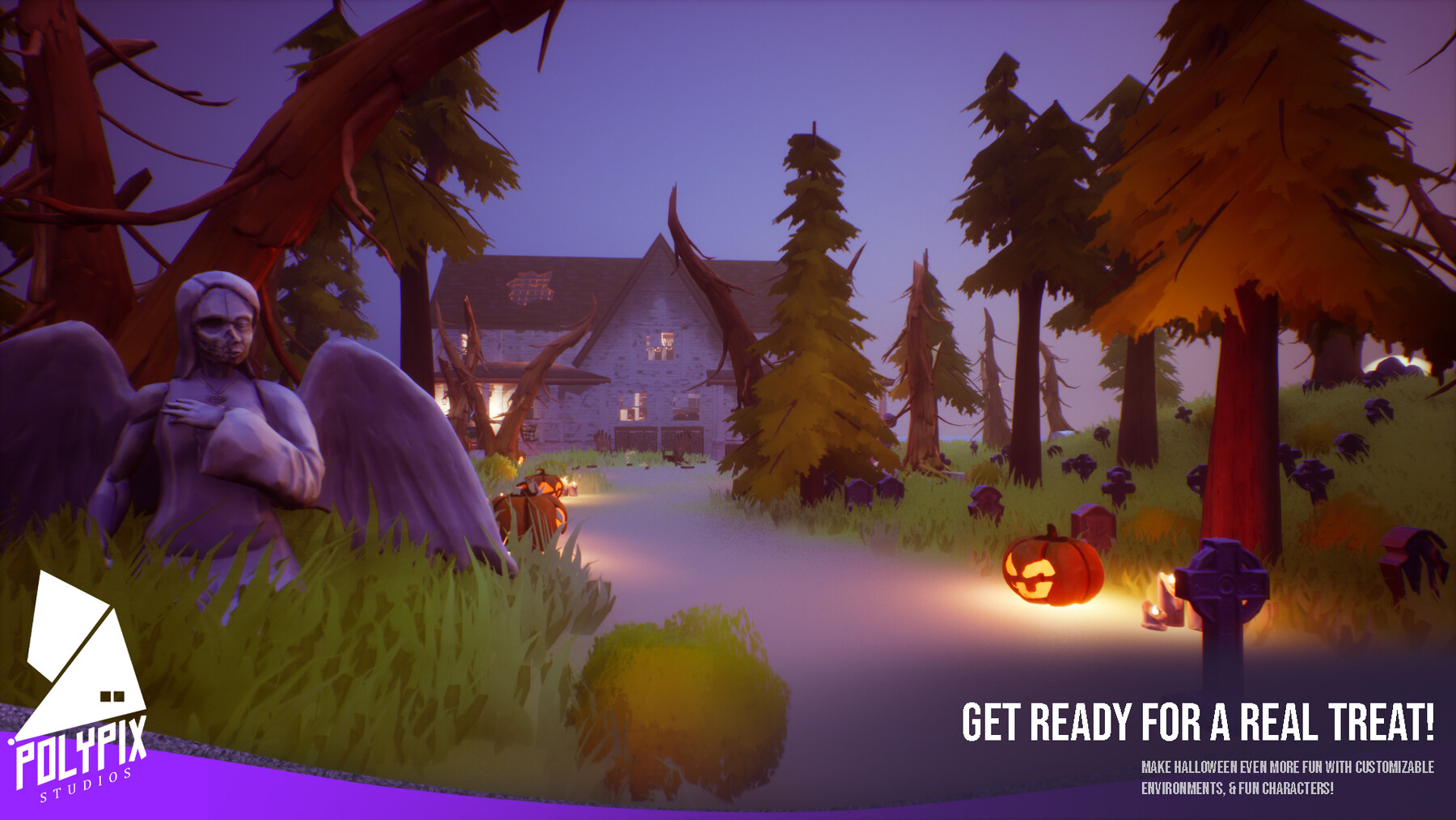 ArtStation - Stylized Haunted House | Game Assets