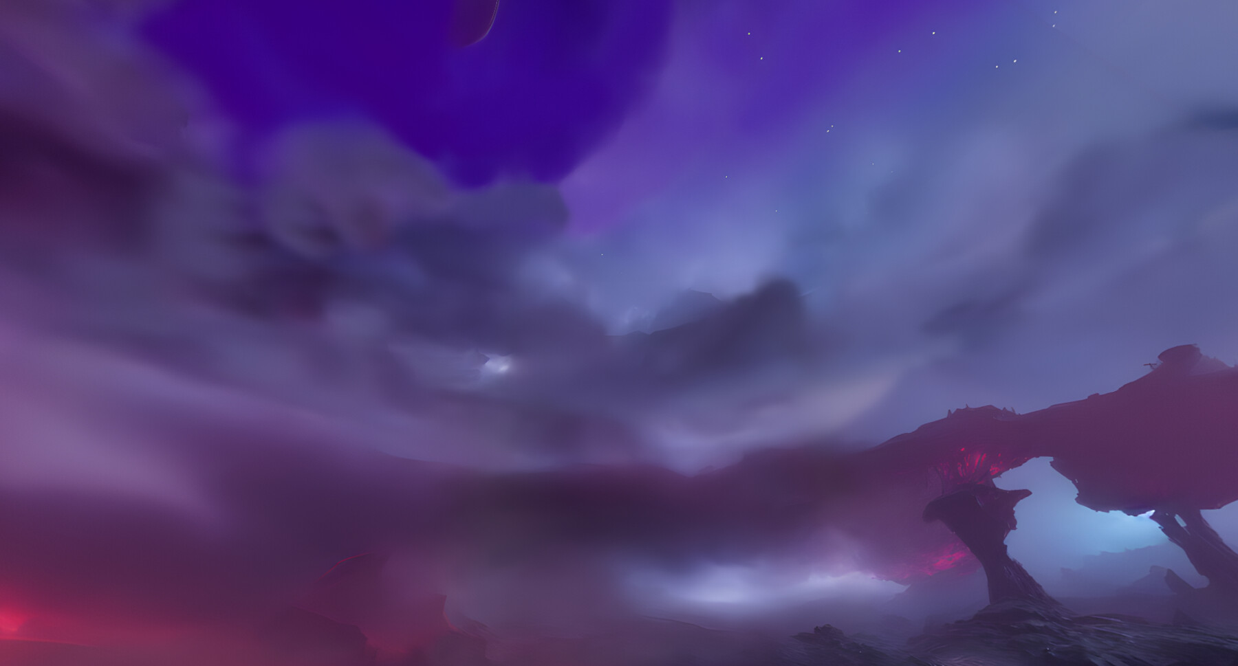 ArtStation - Bluish Hell 8k envmap sky | Artworks