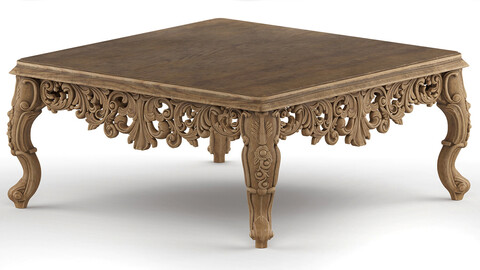 ArtStation - Wood Carving Table Tutorial + 3d model + Substance file ...