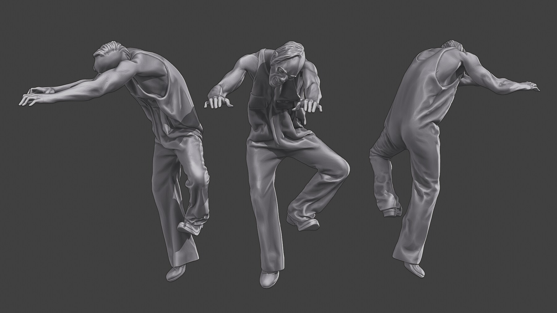 ArtStation - Casual Zombie CZ3 Pack 1 | Resources