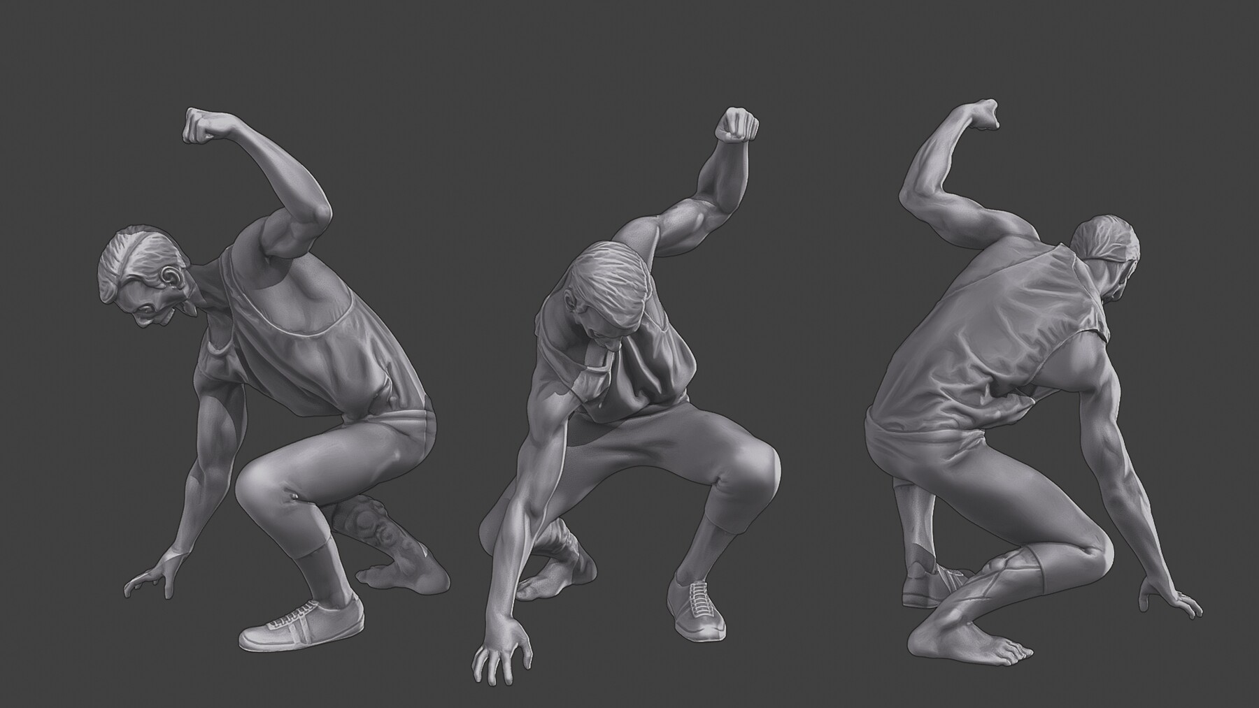 ArtStation - Casual Zombie CZ3 Pack 1 | Resources