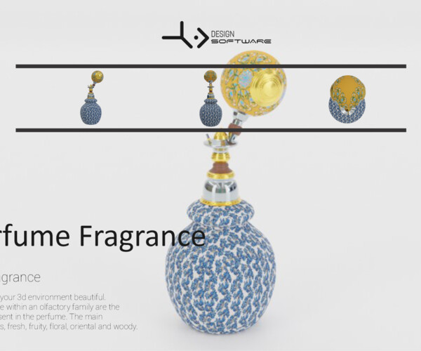 ArtStation - Old Perfume Fragrance 3D model | Resources