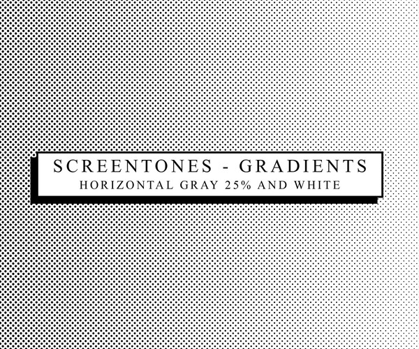 ArtStation - Manga Screentones / Gradients No. 6 / Horizontal | Artworks