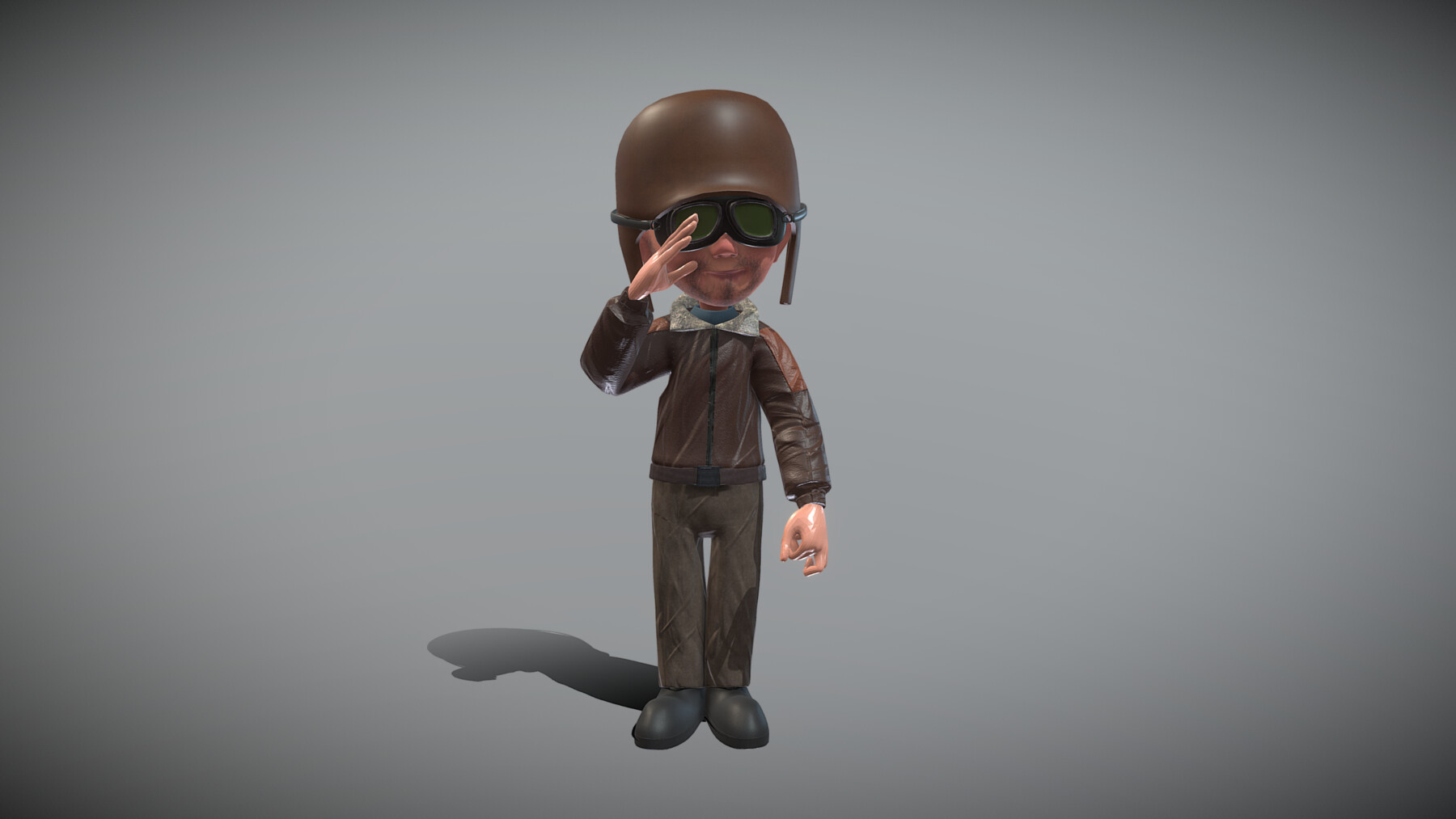 ArtStation - Cartoon Pilot | Game Assets