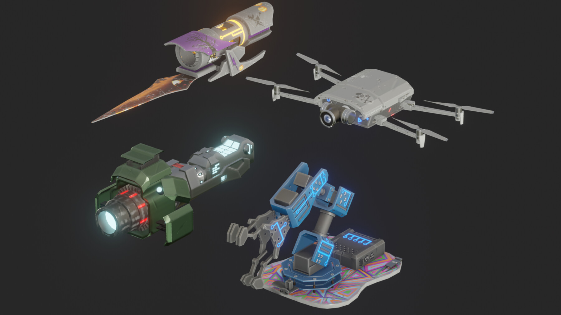 ArtStation - Stylized items | Resources