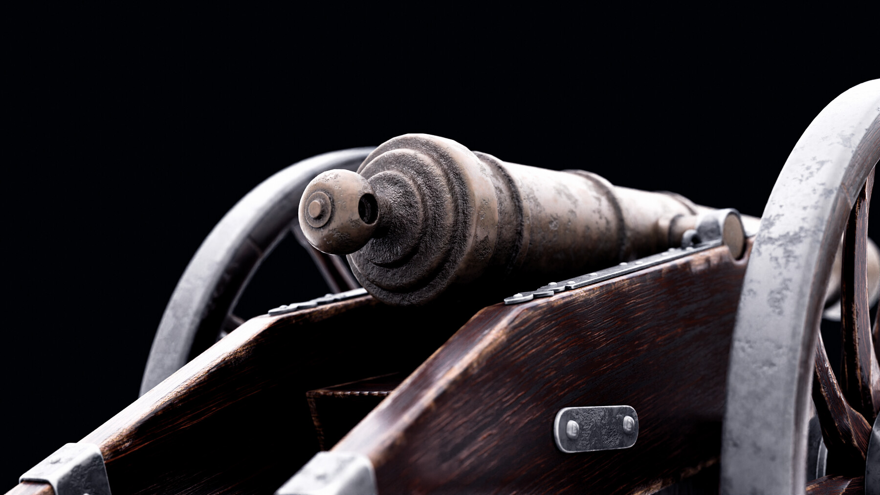 ArtStation - BLENDER: Learn how to create old realistic cannon | Tutorials