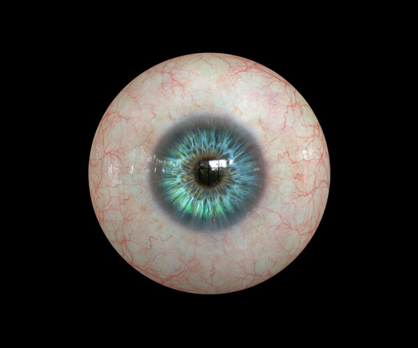 ArtStation - Real-time 3D models Eyes for Video-Games 4k textures ...