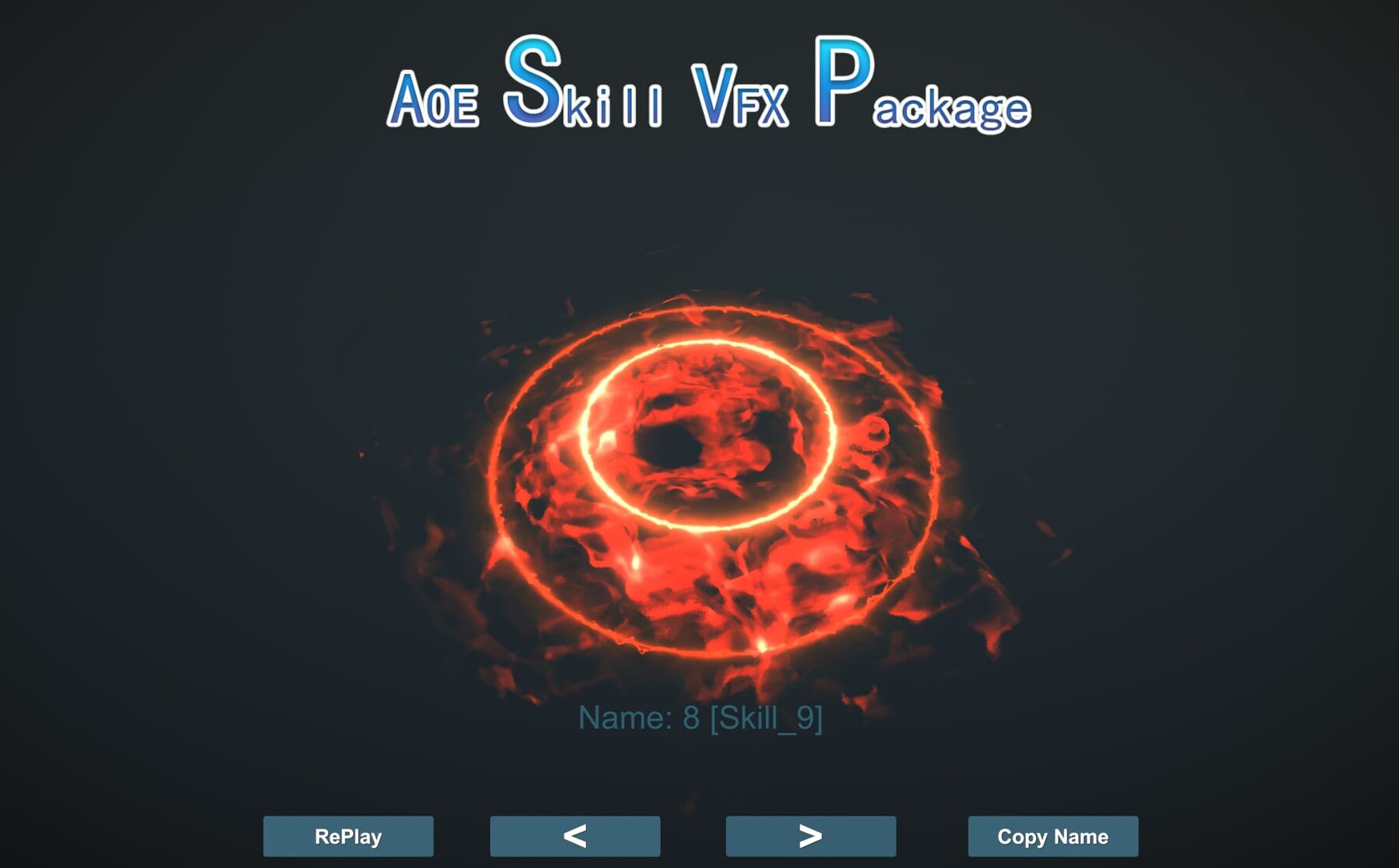 Artstation Unity Vfx Aoe Skill Vfx Package Resources