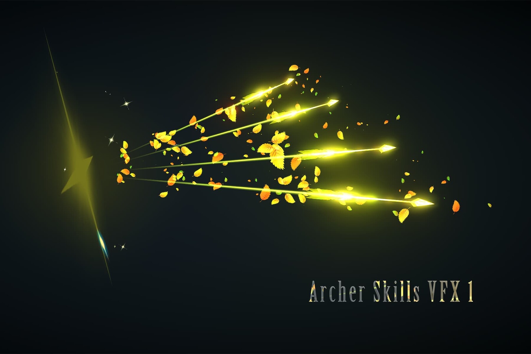 ArtStation - Unity VFX - Archer Skills VFX 1 | Game Assets