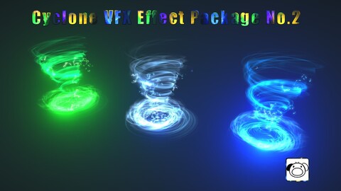 ArtStation - Unity VFX - Cyclone VFX Effect Package No.2 | Game Assets