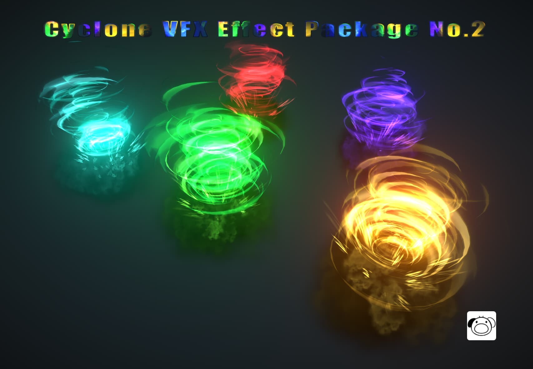 ArtStation - Unity VFX - Cyclone VFX Effect Package No.2 | Game Assets