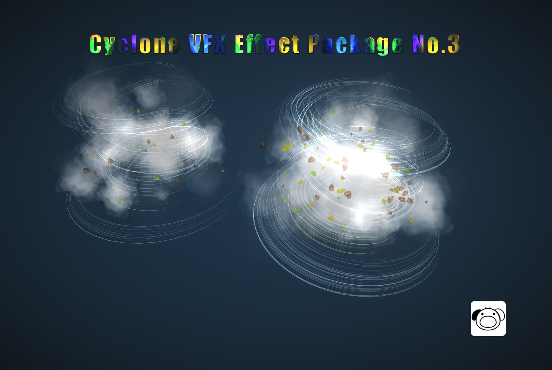 ArtStation - Unity VFX - Cyclone VFX Effect Package No.3 | Game Assets