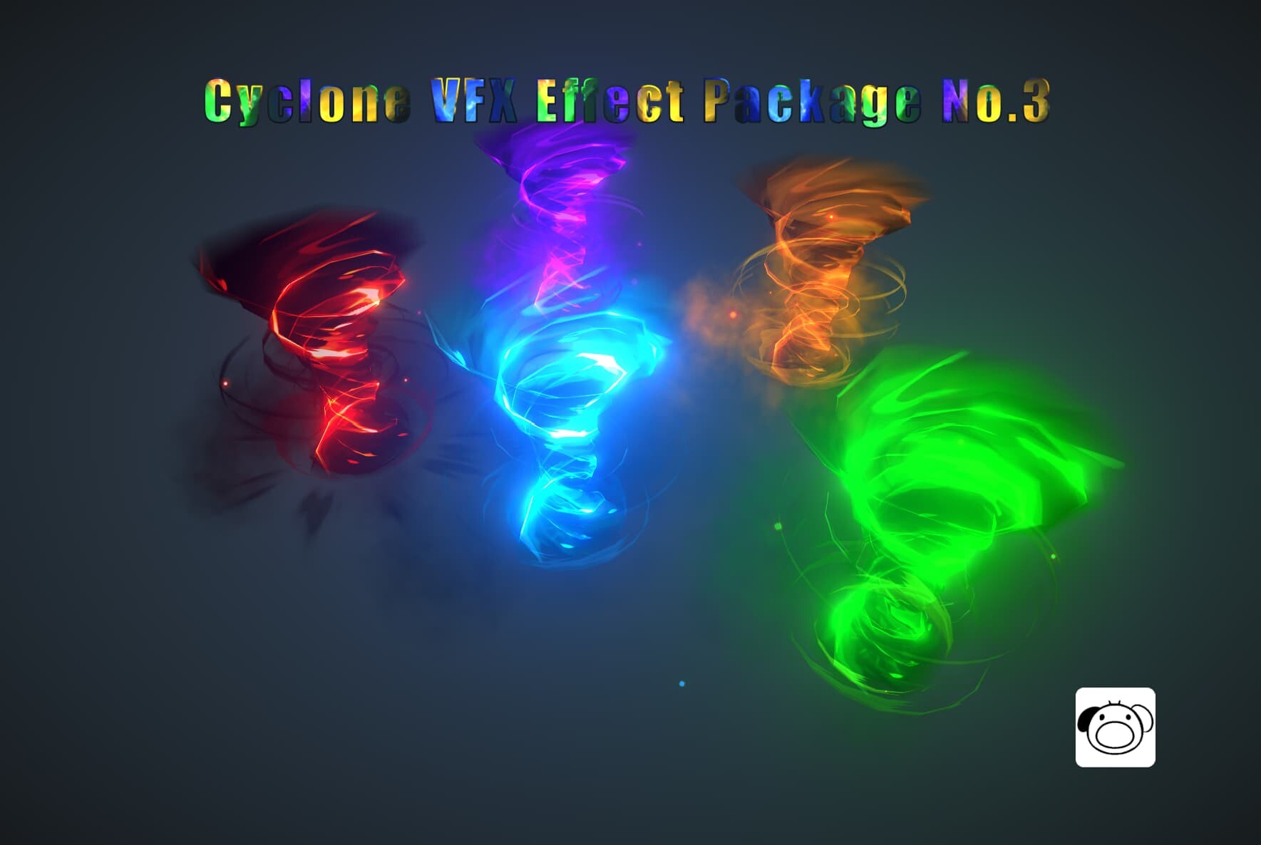 ArtStation - Unity VFX - Cyclone VFX Effect Package No.3 | Game Assets