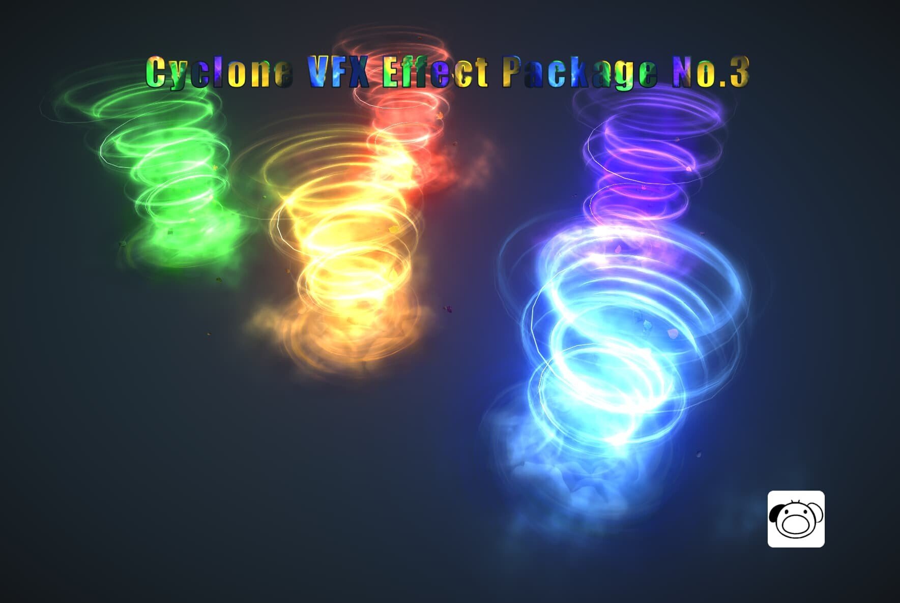 ArtStation - Unity VFX - Cyclone VFX Effect Package No.3 | Game Assets