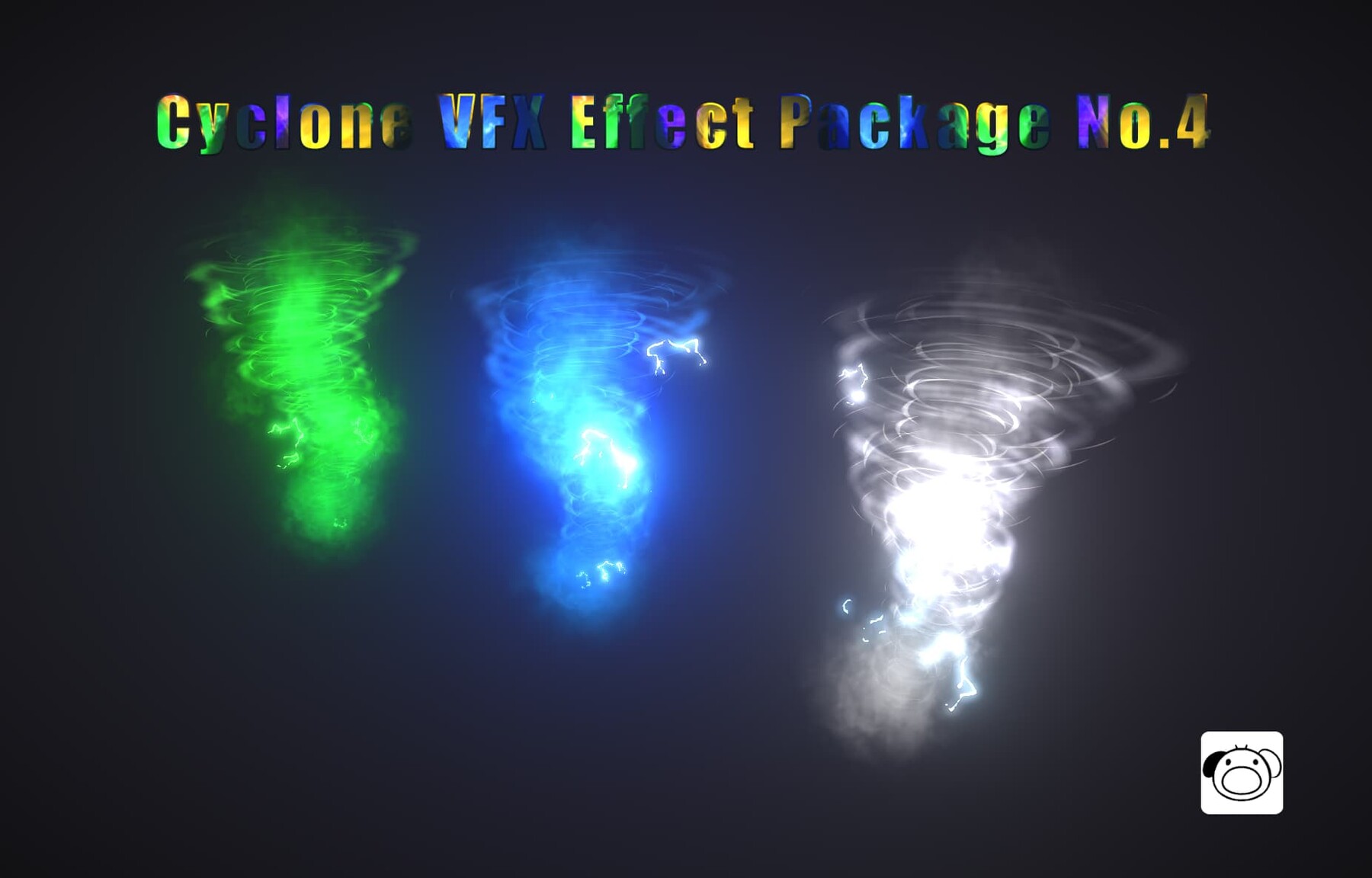 ArtStation - Unity VFX - Cyclone VFX Effect Package No.4 | Game Assets