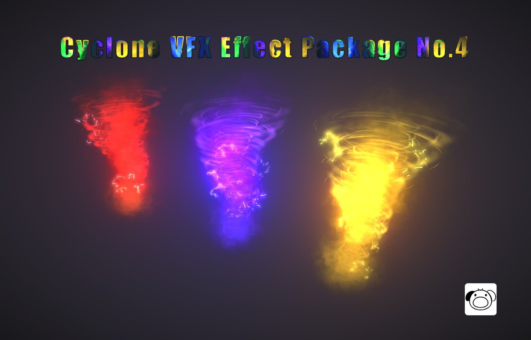 ArtStation - Unity VFX - Cyclone VFX Effect Package No.4 | Game Assets